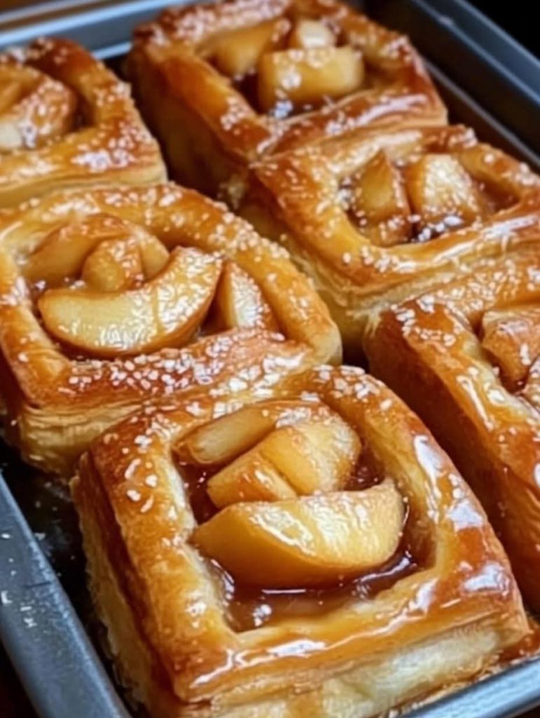 Caramel Apple Puff Pastry – Let Go Cooking