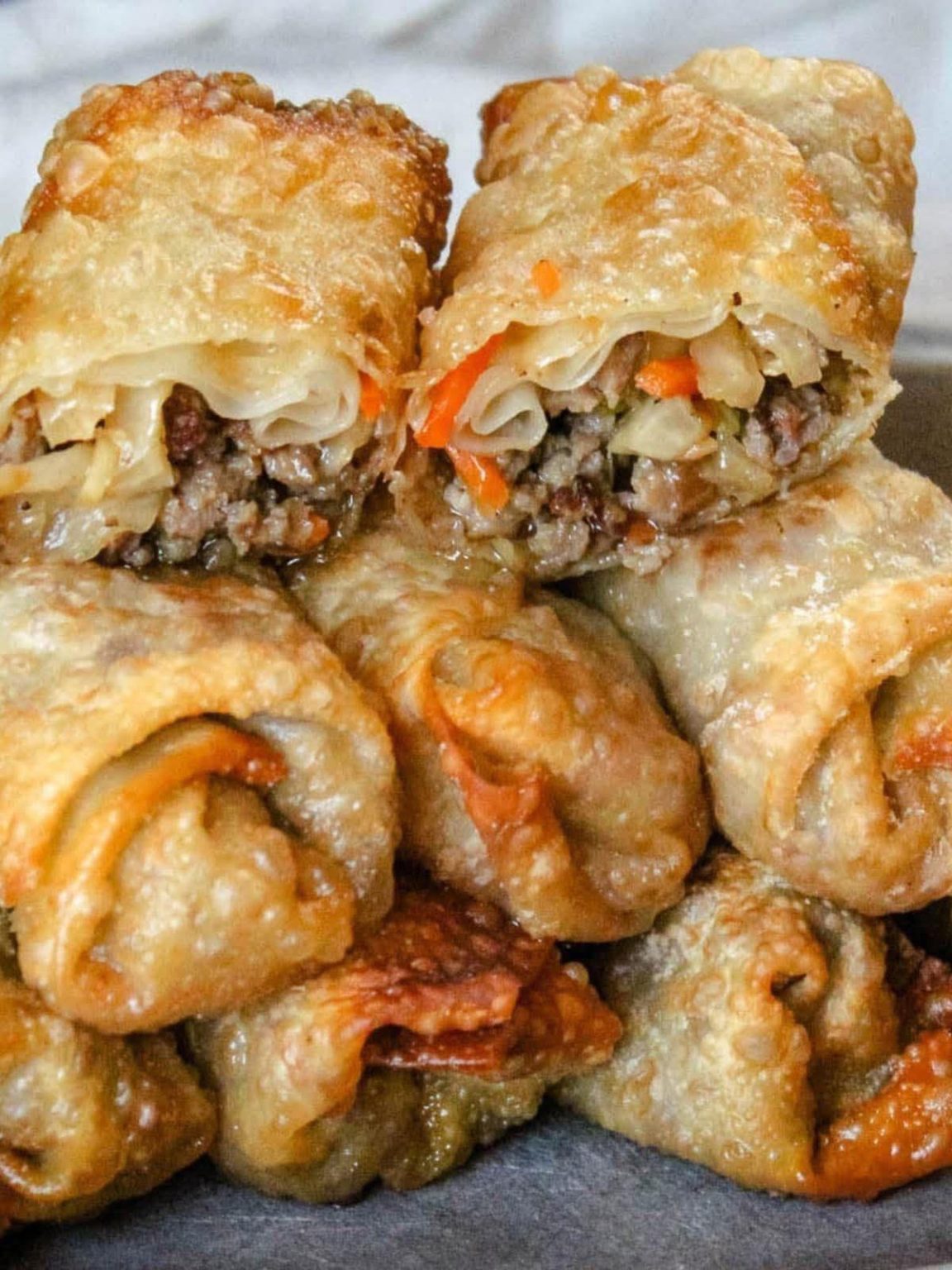 Crispy Golden Brown Egg Rolls – Let Go Cooking