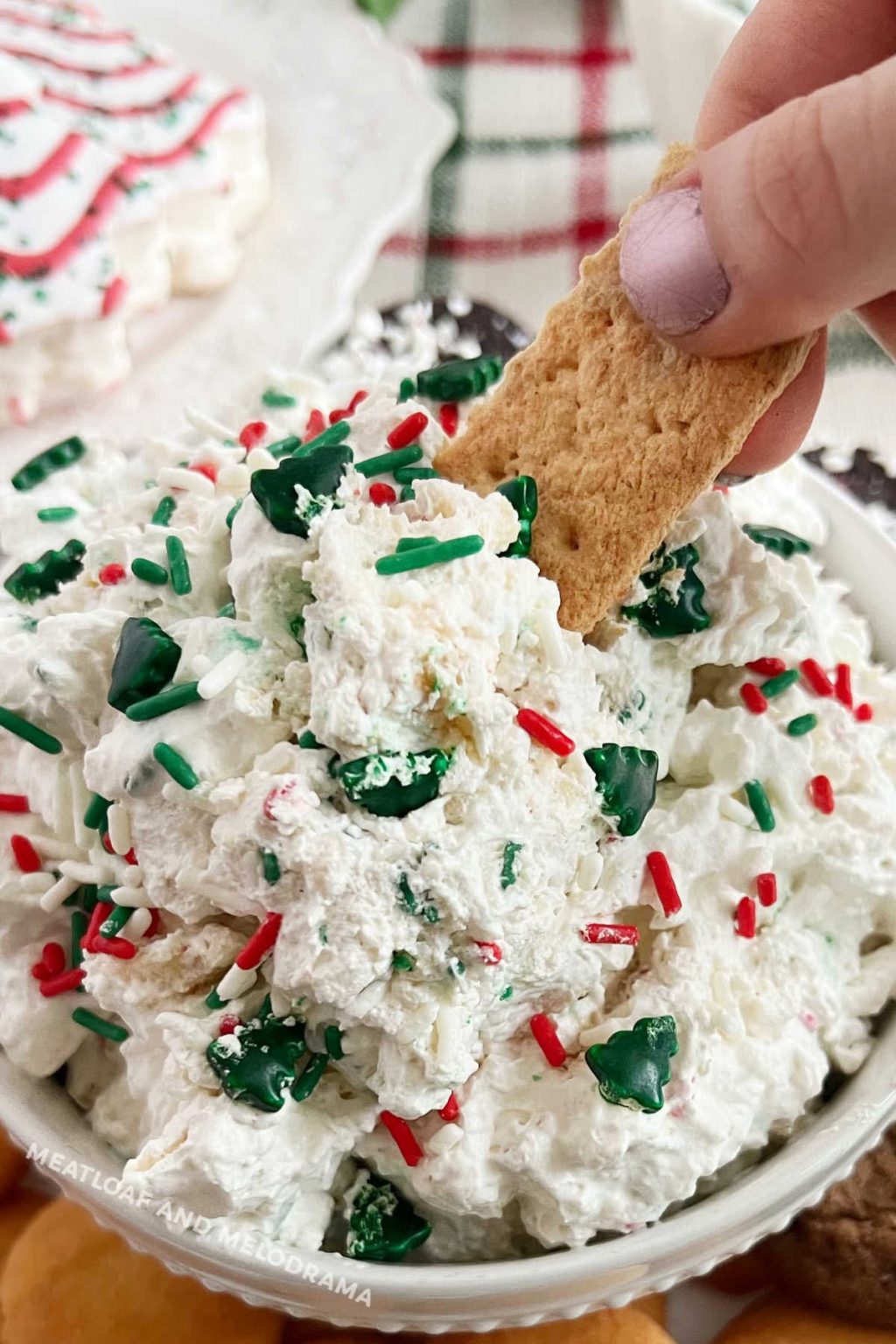 Christmas Tree Dip – Let Go Cooking