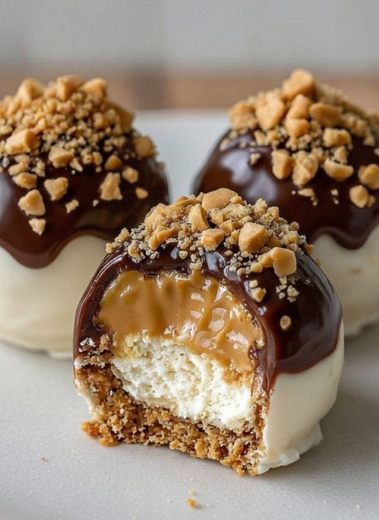No bake peanut Butter Chesecake balls – Let Go Cooking
